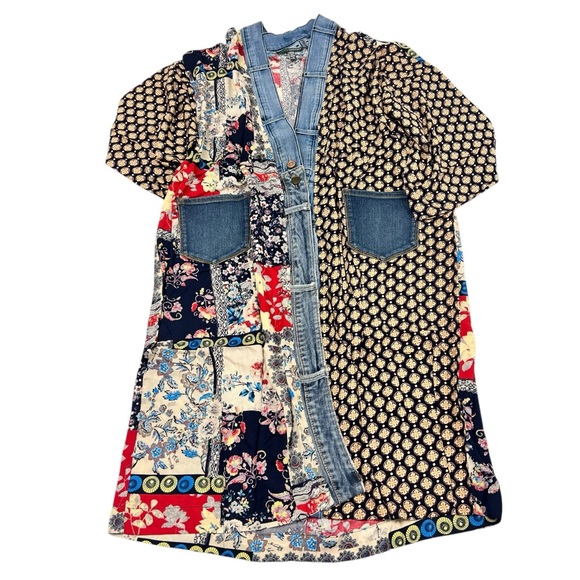 Shannon Passero | Tops | Shannon Passero New Janis Patchwork Cardigan ...
